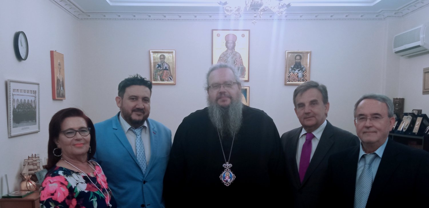 Επίσκεψη μελών του Δ.Σ του Γ.Ν. Λάρισας στο Μητροπολίτη Λαρίσης και ...