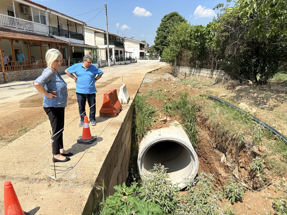 Στο έργο της νέας αποχέτευσης ομβρίων στις Α’ Εργατικές Κατοικίες ο ...