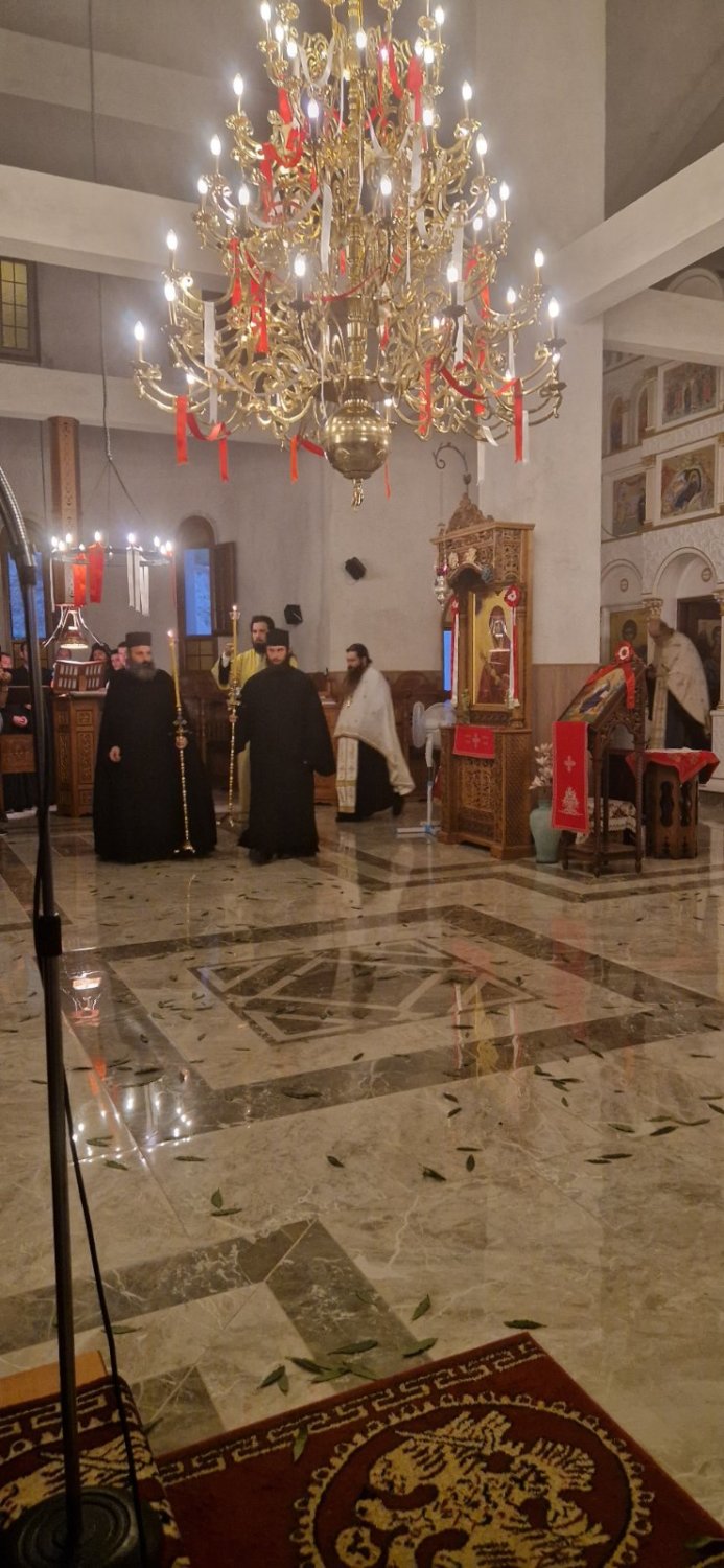 Στην Ιερά Μονή του Αγίου Νικοδήμου του Αγιορείτου ο Δήμαρχος Τεμπών ...