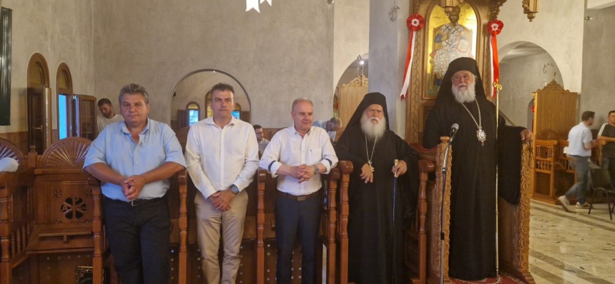 Στην Ιερά Μονή του Αγίου Νικοδήμου του Αγιορείτου ο Δήμαρχος Τεμπών ...