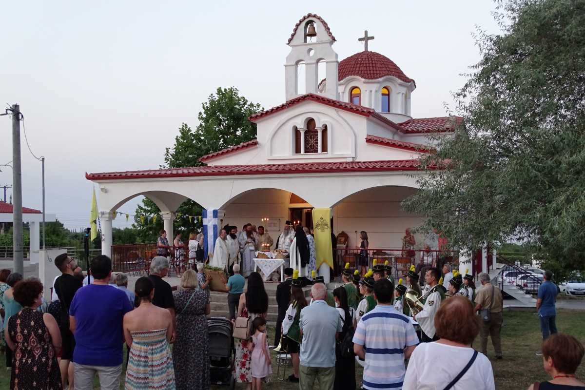 Πιερία: Πανηγύρισε ο Ιερός Ναός Αγίου Νικοδήμου Αγιορείτου στον Οικισμό ...