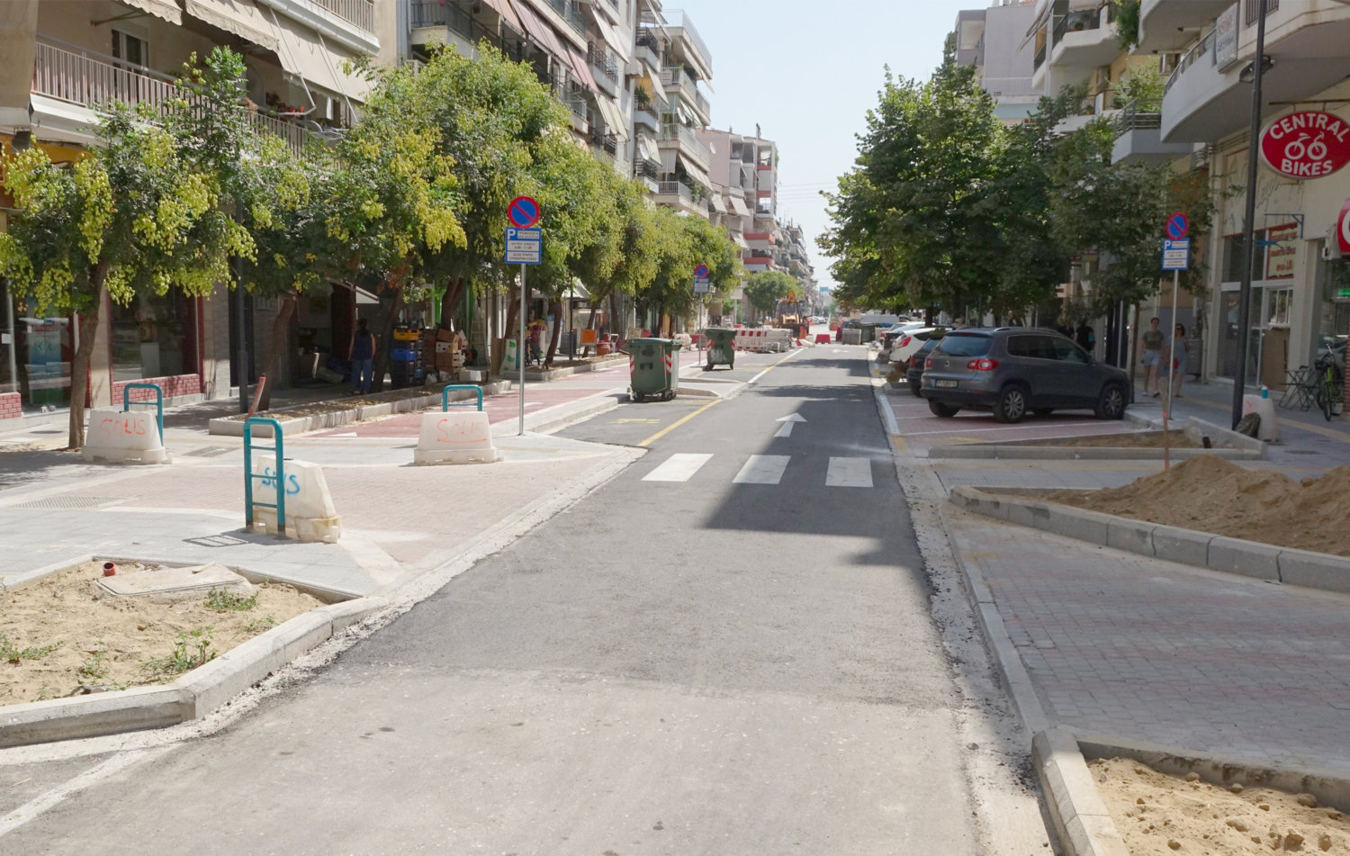 Λάρισα: Παραδίδεται ακόμα ένα τμήμα της ανακατασκευασμένης οδού ...