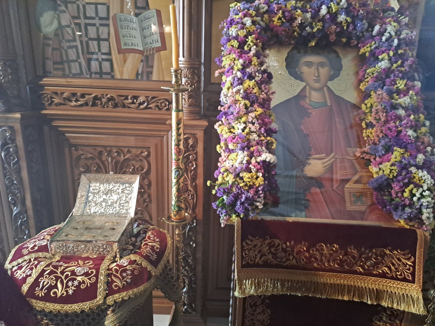 Τίμησαν τον Άγιο Παντελεήμονα Ιτέας στο Δήμο Τεμπών - larissanet.gr