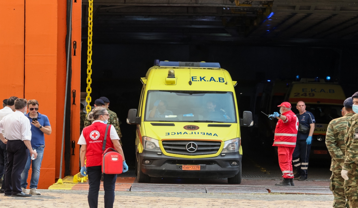 Ολοκληρώθηκε με ασφάλεια η δια θαλάσσης μεταφορά των ασθενών από το ...