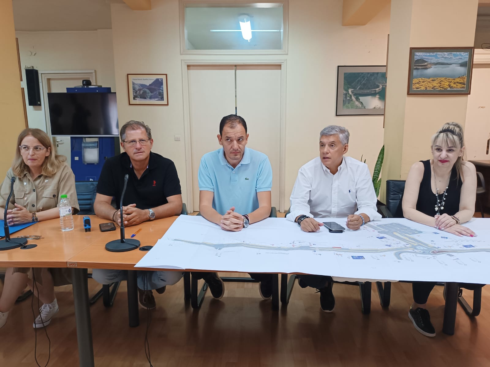 Ανάπλαση δυτικής εισόδου Καρδίτσας: Ο Περιφερειάρχης Κώστας Αγοραστός ...