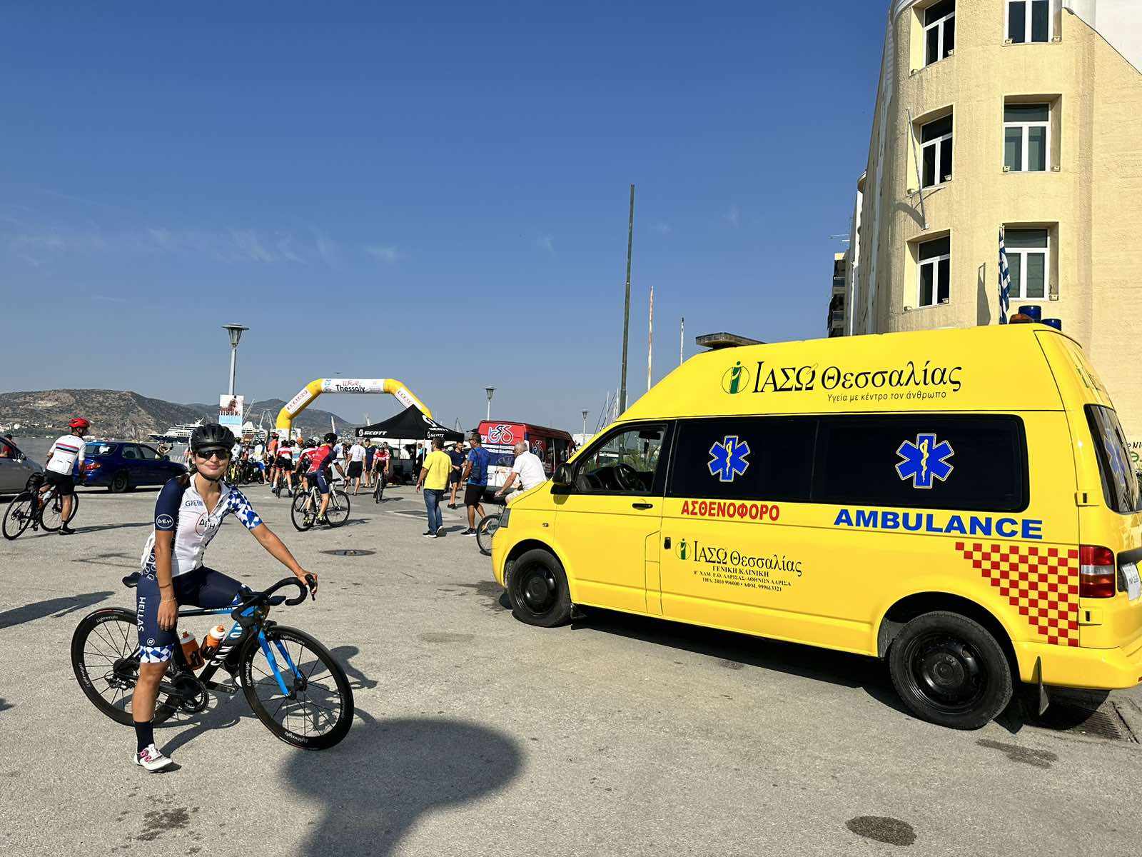 Το ΙΑΣΩ Θεσσαλίας Υποστηρικτής Υγείας στον πρώτο Διεθνή Ποδηλατικό Γύρο ...