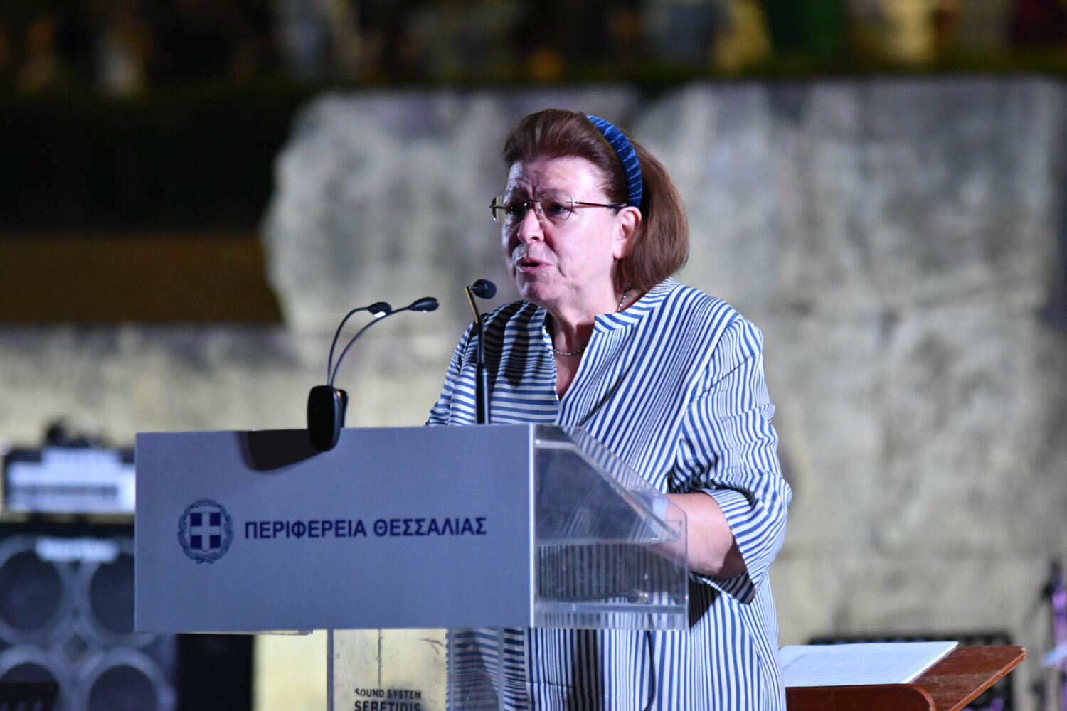 Μενδώνη από Αρχαίο Θέατρο Λάρισας: "Σημαντική στιγμή για τη Λάρισα και ...