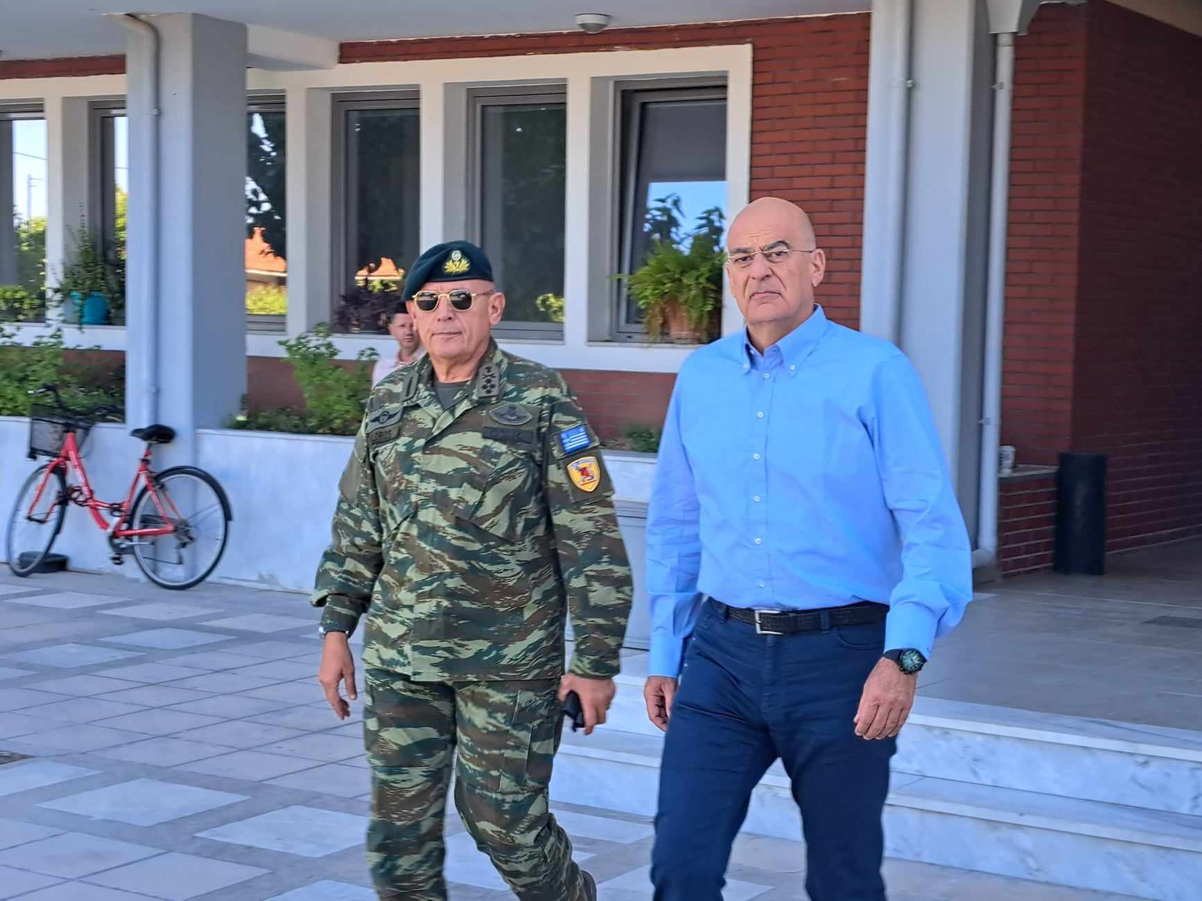 Στη Λάρισα Ν. Δένδιας και Κ. Φλώρος (φωτ.) - larissanet.gr