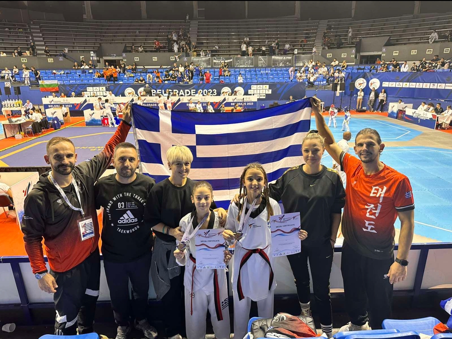 Ταεκβοντό: Ο Αμπελώνας γράφει ιστορία στο Βελιγράδι - larissanet.gr