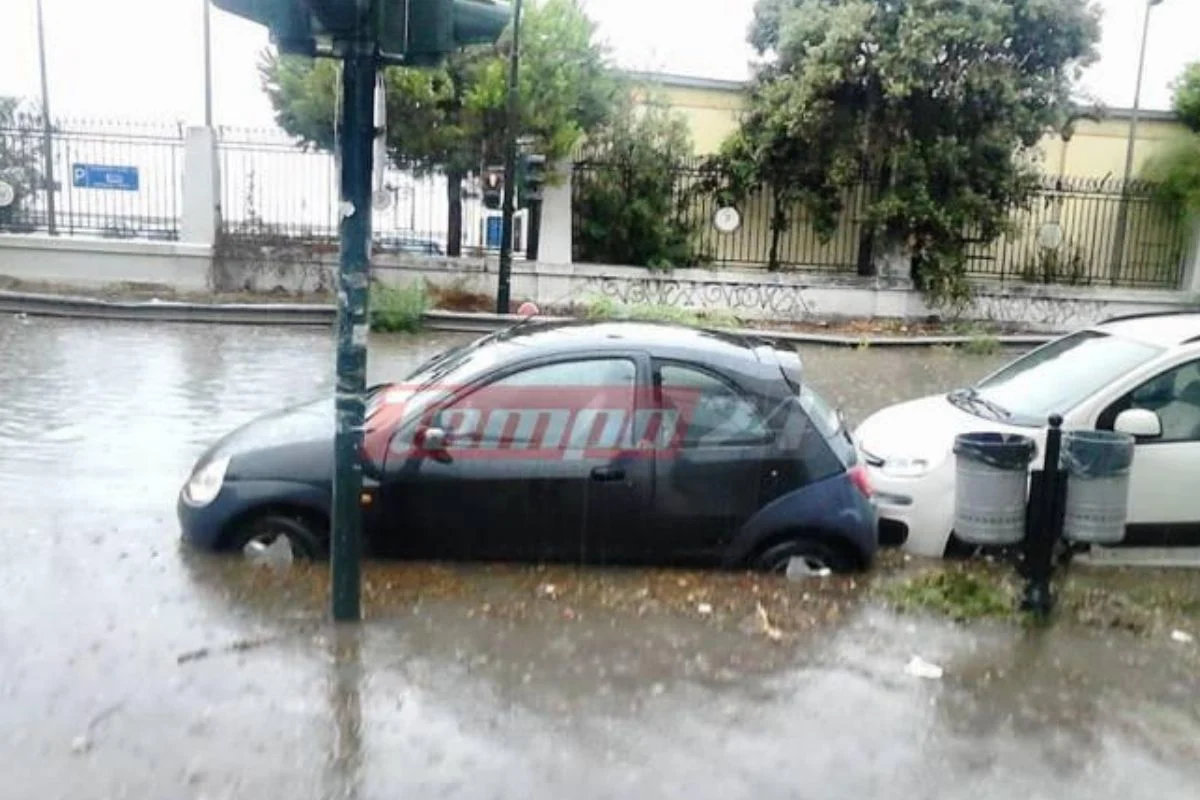 Στην Αχαΐα η κακοκαιρία (φωτ. & βίντεο): Κλειστή η νέα και η παλαιά ...