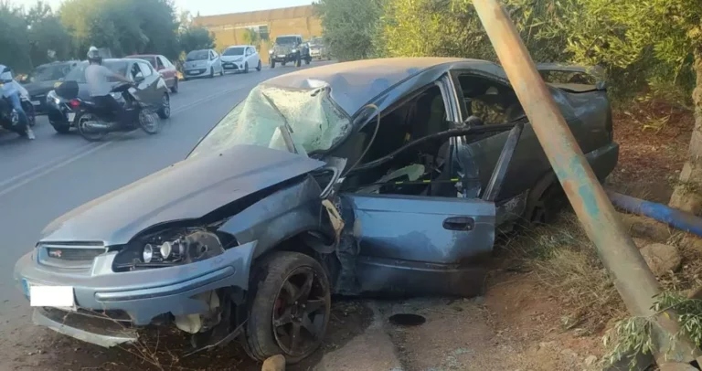 Ηράκλειο: Είχε την τύχη με το μέρος του 24χρονος οδηγός - larissanet.gr