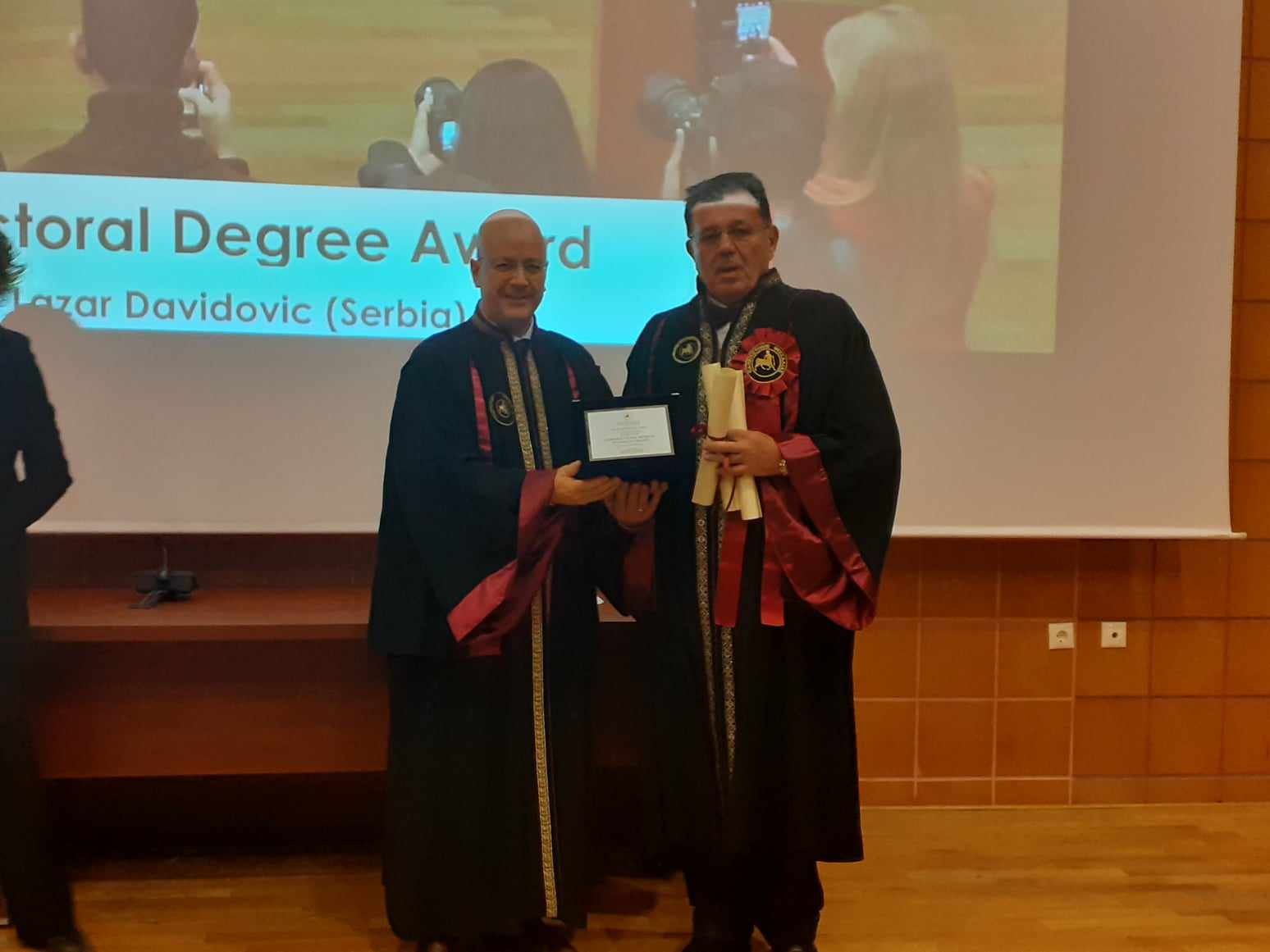 Επίτιμος Διδάκτορας του Πανεπιστημίου Θεσσαλίας αναγορεύτηκε o Σέρβος ...