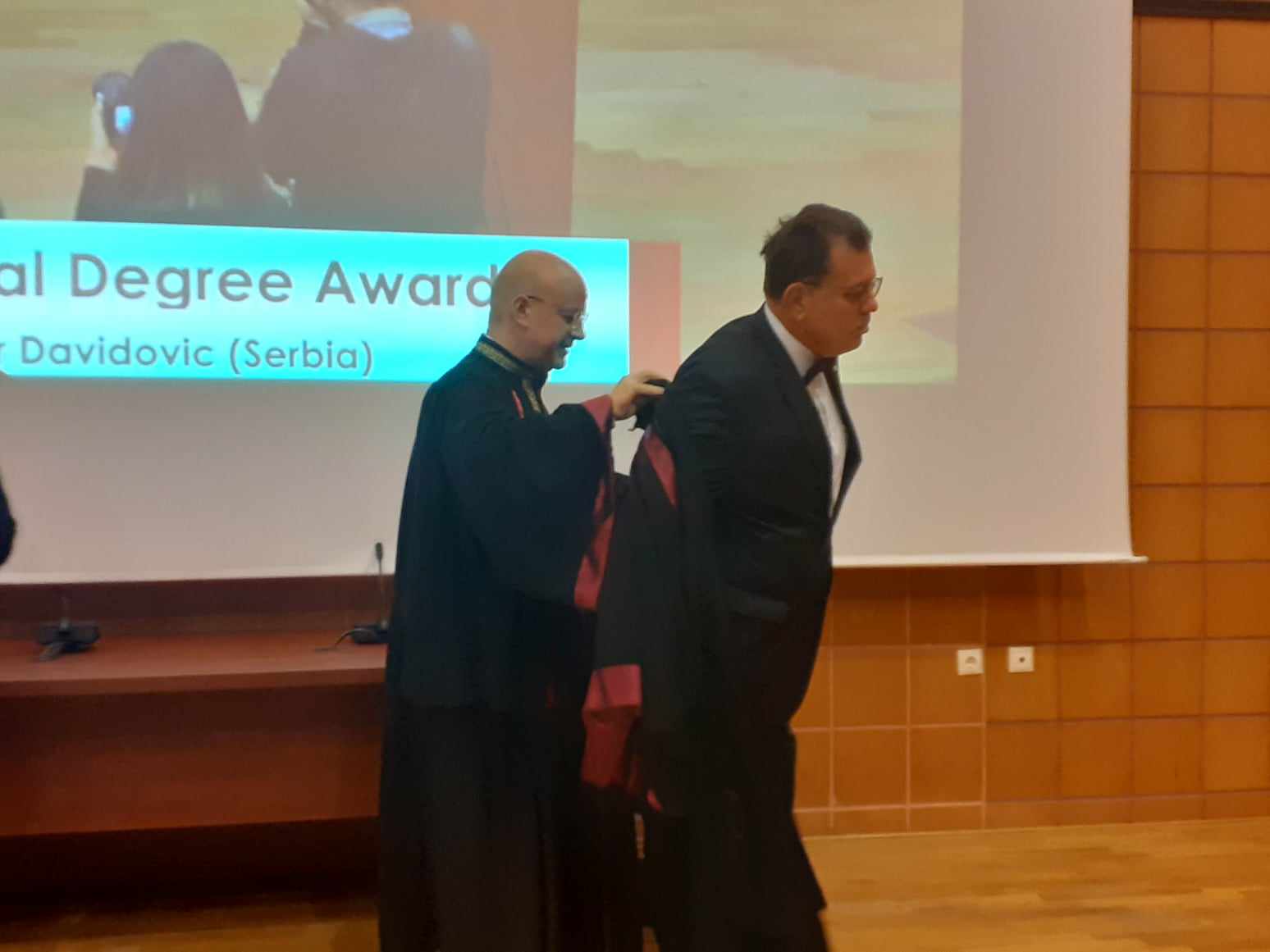 Επίτιμος Διδάκτορας του Πανεπιστημίου Θεσσαλίας αναγορεύτηκε o Σέρβος ...