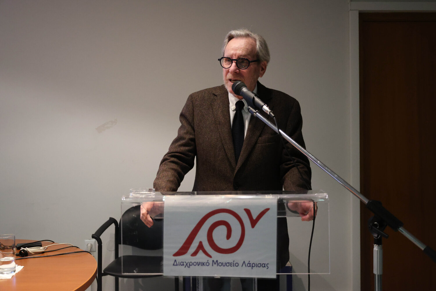 Διάλεξη του Κωνσταντίνου Κωτσάκη στο Διαχρονικό Μουσείο Λάρισας (φωτ ...