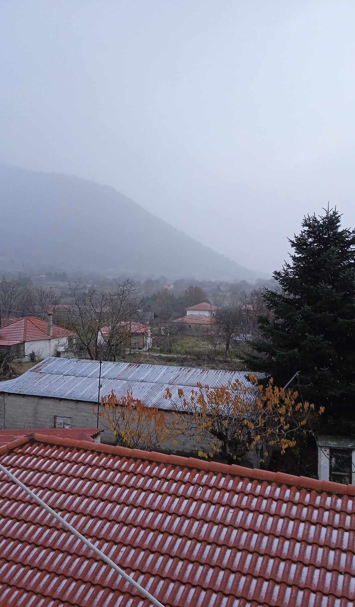 Χιονόπτωση το βράδυ της Πέμπτης σε ορεινές περιοχές της Π.Ε. Λάρισας ...