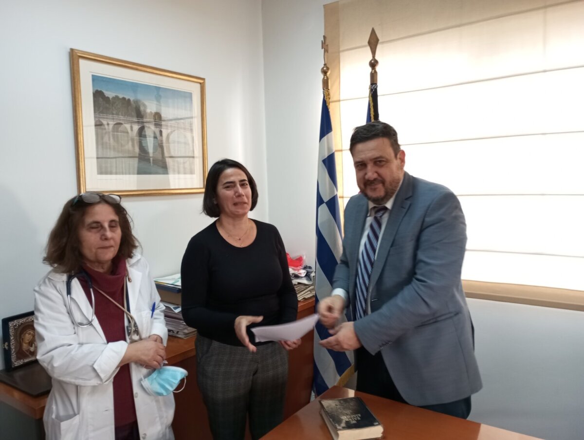 Γιατροί ορκίστηκαν στο Γενικό Νοσοκομείο Λάρισας - larissanet.gr