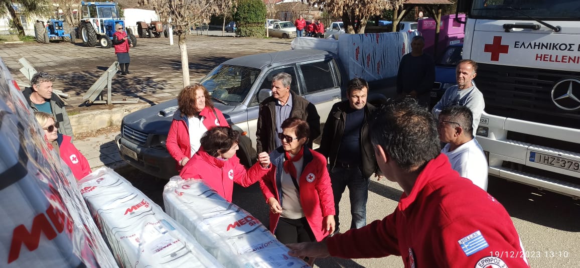 Ο Ελληνικός Ερυθρός Σταυρός απέστειλε τεράστια βοήθεια σε «Κοσκινά» και ...