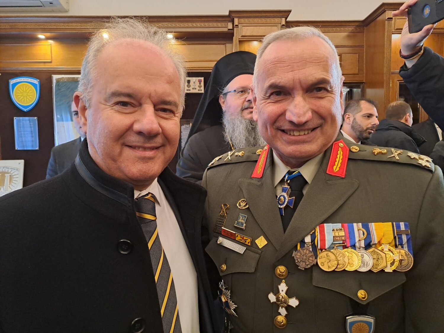 Ο Δήμαρχος Τεμπών, στην τελετή παράδοσης - παραλαβής της Διοίκησης της ...