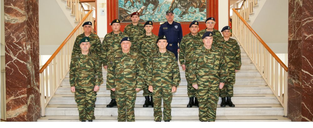 Επίσκεψη αρχηγού Γενικού Επιτελείου Στρατού στην έδρα της 1ης Στρατιάς ...