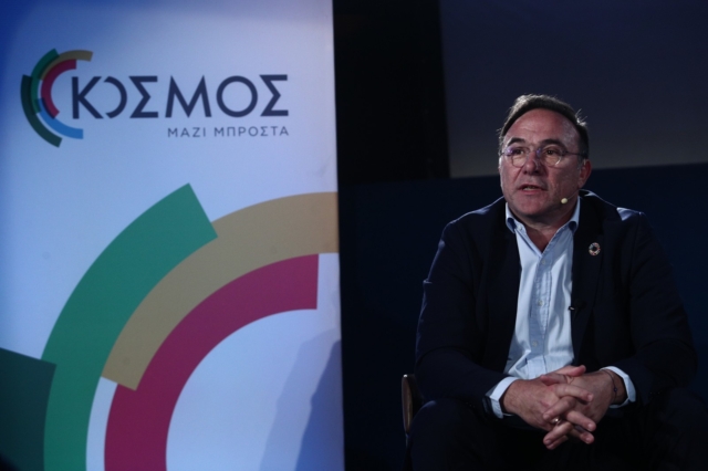Νίκος Ράπτης και Δημήτρης Λιόλιος στο Πολιτικό Συμβούλιο του “Κόσμος ...