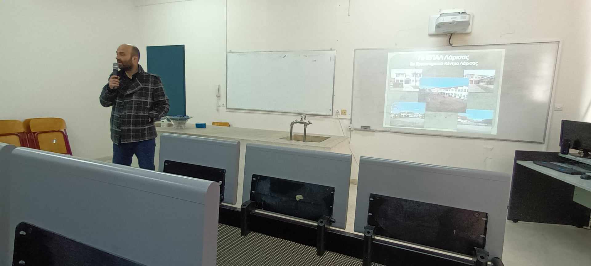 Το 12ο ΓΕΛ Λάρισας επισκέφτηκε το 7ο ΕΠΑΛ & το 3ο ΕΚ (φωτ.) - larissanet.gr