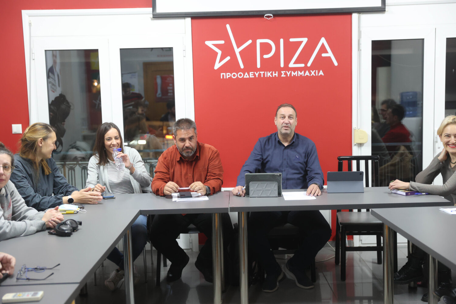 Η νέα 9μελής Γραμματεία της ΝΕ του ΣΥΡΙΖΑ-ΠΣ Λάρισας - larissanet.gr