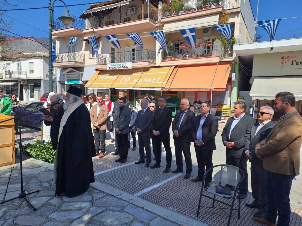 Τη μνήμη του Μαρίνου Αντύπα τίμησε ο Δήμος Τεμπών - larissanet.gr
