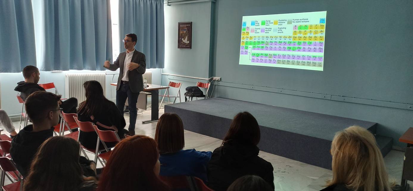 Ομιλία για την Ιατρική Φυσική στο 13ο ΓΕΛ Λάρισας - larissanet.gr
