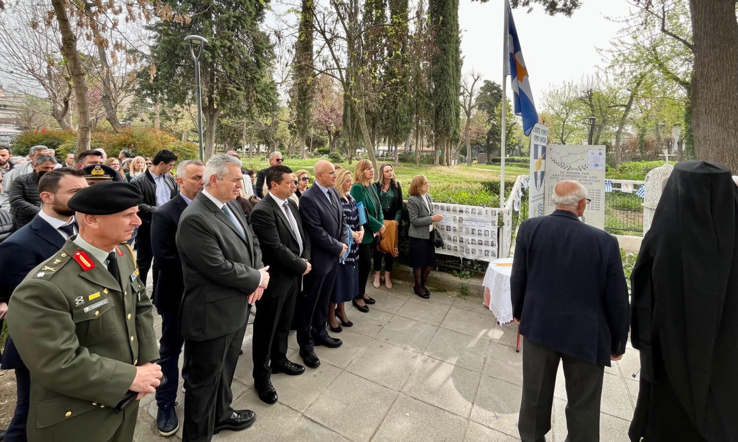 Μ. Χαρακόπουλος στις εκδηλώσεις Κυπρίων για επέτειο έναρξης αγώνα ΕΟΚΑ ...
