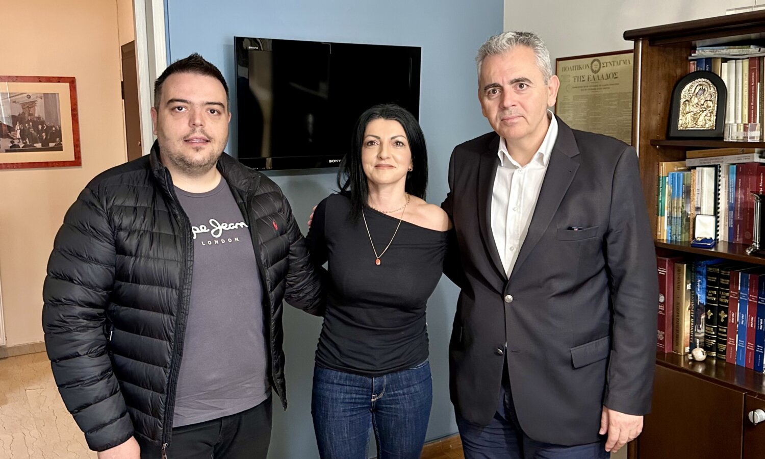 Μ. Χαρακόπουλος με εκπροσώπους εργαζομένων ΓΟΕΒ - ΤΟΕΒ: Όχι υπάλληλοι ...