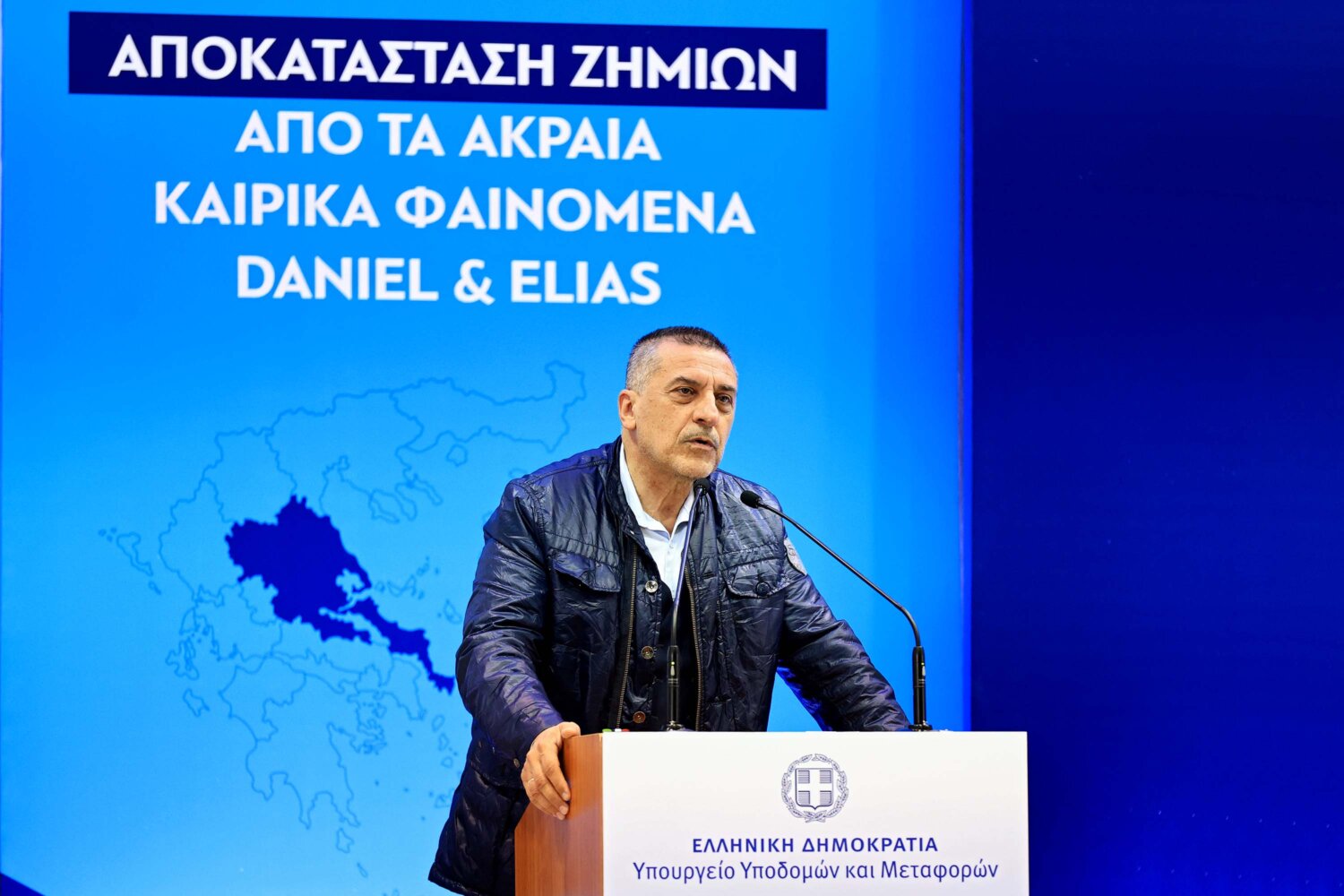 Ικανοποίηση Κουρέτα για τα έργα μόνιμων αποκαταστάσεων - larissanet.gr