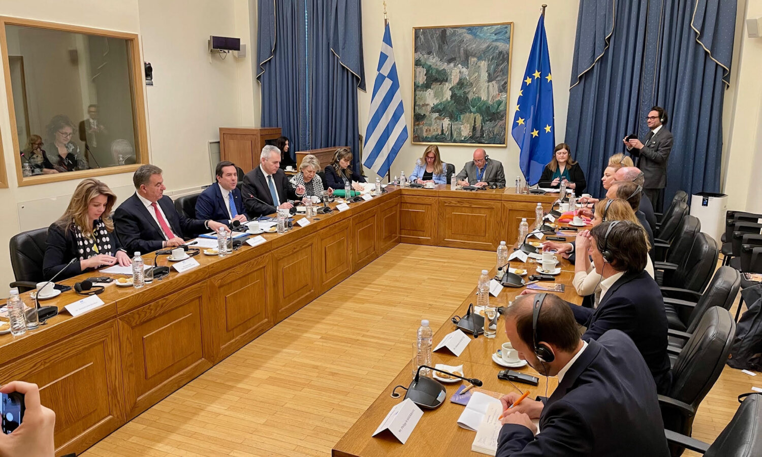 Μ. Χαρακόπουλος με Αυστριακούς βουλευτές: "Περισσότερη Ευρώπη" σημαίνει ...