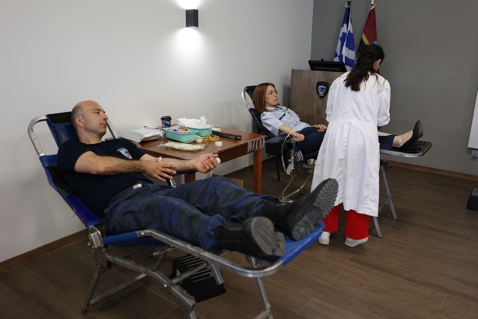 Εθελοντική αιμοδοσία στο ΑΤΑ - larissanet.gr