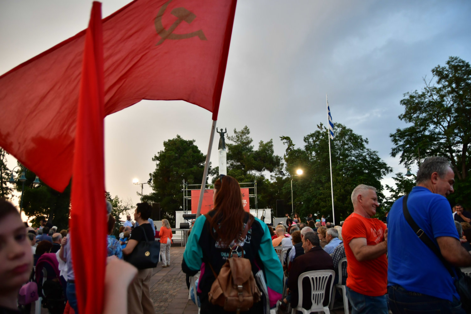 Στήριξη του ΚΚΕ στους αγρότες Αγιάς για το συλλαλητήριο της Κυριακής ...