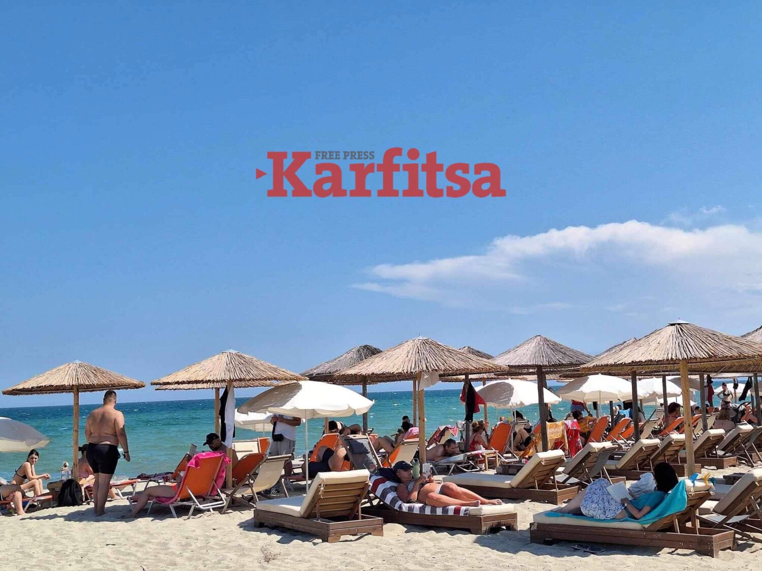Κατερίνη: «Πλημμύρισαν» οι παραλίες για βουτιά πριν από τις ευρωεκλογές ...