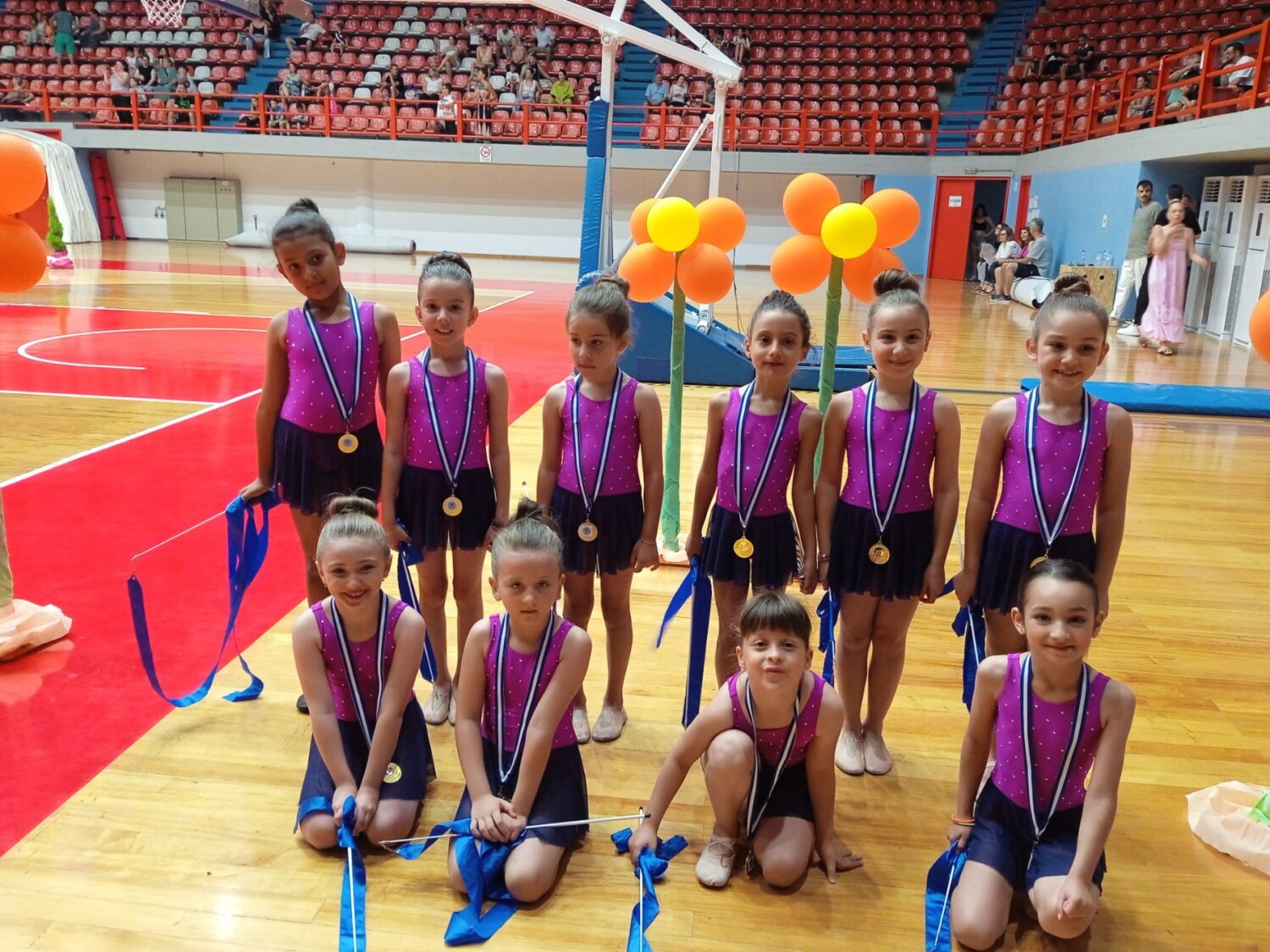 Γιορτή ρυθμικής γυμναστικής του Γυμναστικού Συλλόγου «Νίκη Λάρισας ...