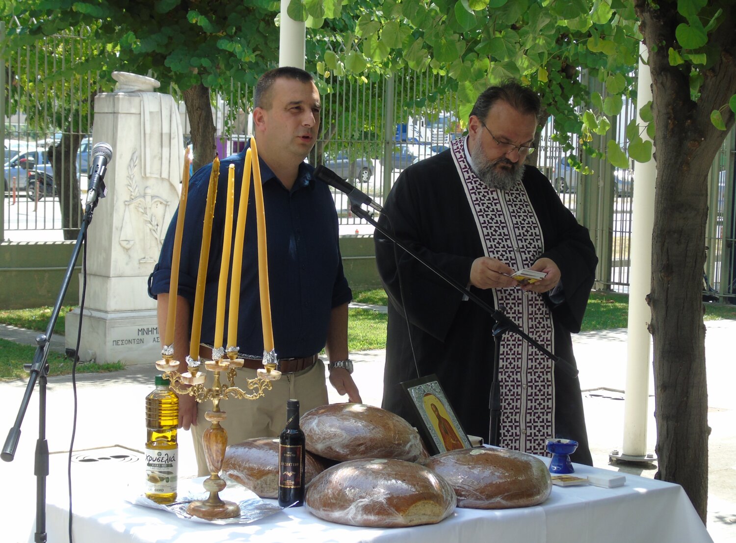 Λάρισα: Τίμησαν την εορτή του προστάτη της Διεθνούς Ένωσης Αστυνομικών ...