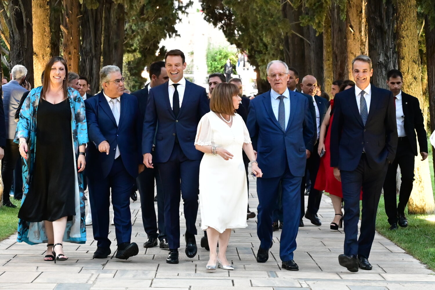 Προεδρικό Μέγαρο: Εικόνες από τη δεξίωση για τα 50 χρόνια από την ...
