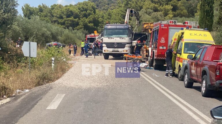 Τροχαίο με ανατροπή φορτηγού στην Ελαία Μεσσηνίας – Τέσσερις νεκροί ...