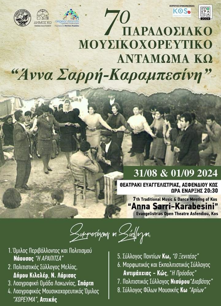 Σε παραδοσιακό μουσικοχορευτικό αντάμωμα στην Κω το χορευτικό ...