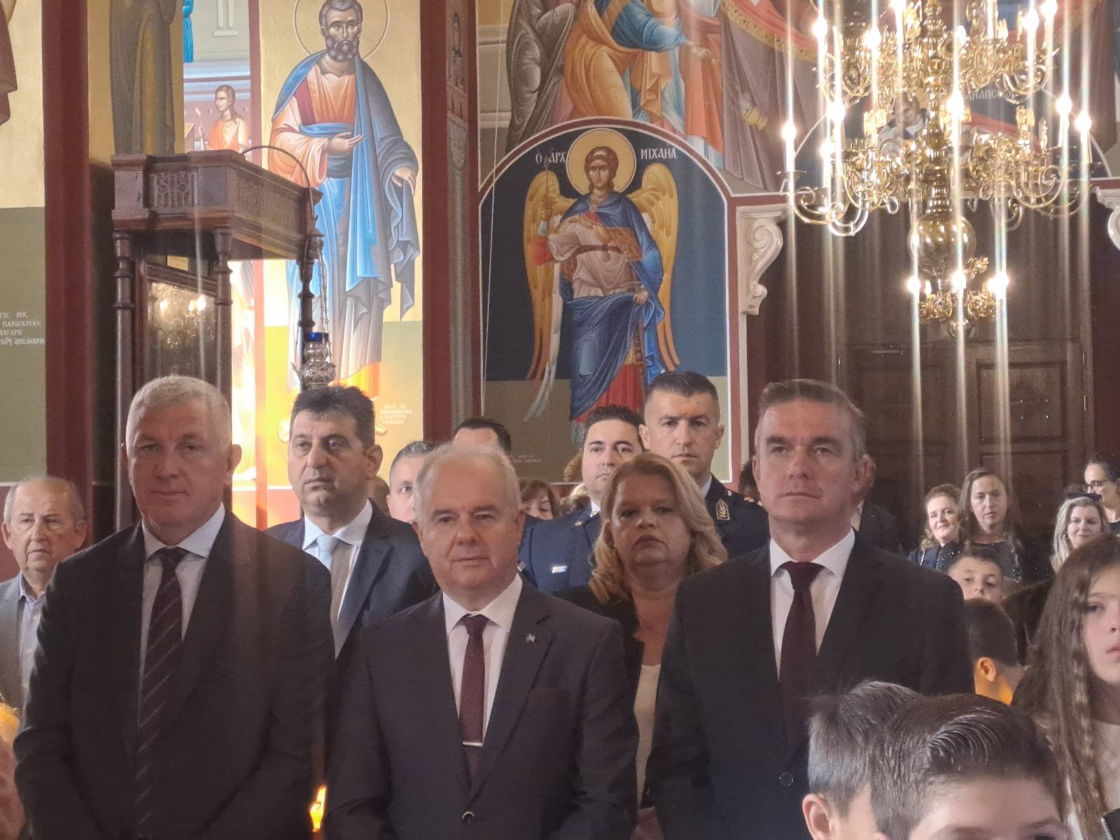 Παρουσία Γ. Μανώλη στη Δοξολογία, Κατάθεση Στεφάνων και την Παρέλαση σε ...