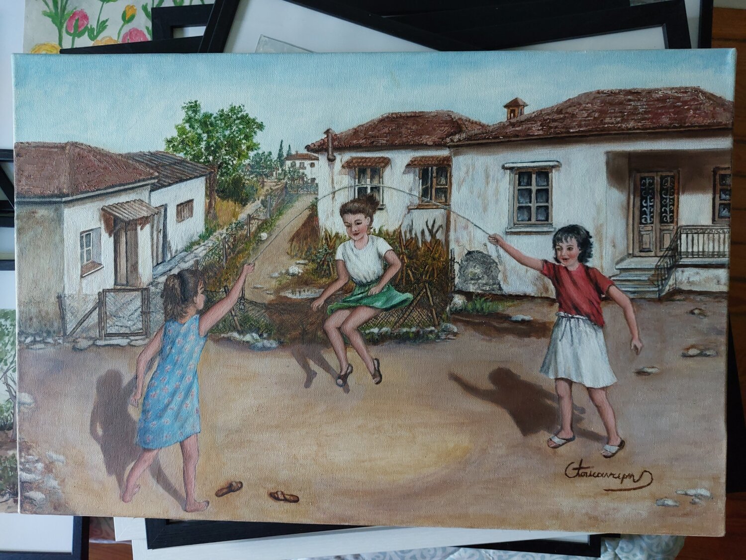 Έκθεση ζωγραφικής της Ελισάβετ Τσικαντέρη στο Χατζηγιάννειο - larissanet.gr