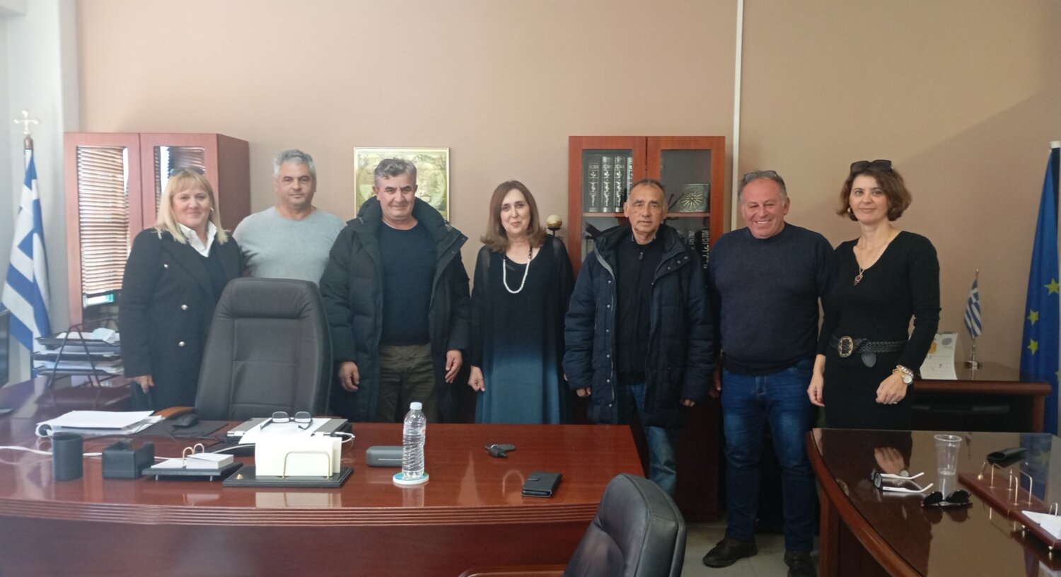 Συνάντηση της Δ/ντριας Π.Ε. Λάρισας με το νέο Δ.Σ. του Συλλόγου ...