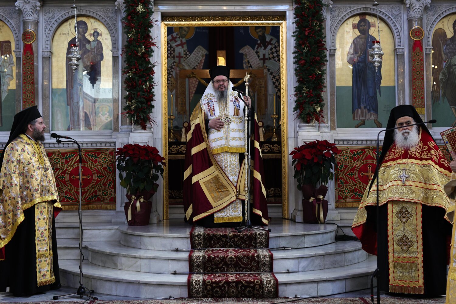 Η αρχαία Θεία Λειτουργία του Αγίου Ιακώβου του Αδελφοθέου στον Άγιο ...