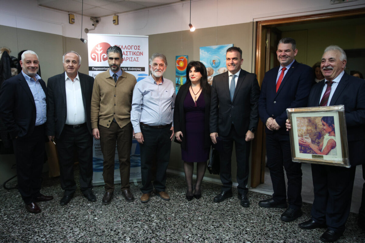Εγκαινιάστηκε η έκθεση εικαστικών για τα 100 χρόνια της ΔΕΥΑΛ (φωτ ...