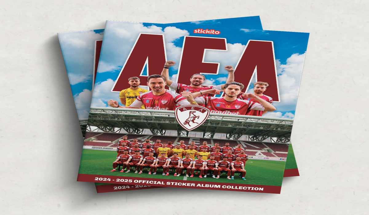 Κυκλοφόρησε η συλλογή ΑΕΛ 2024-2025 OFFICIAL STICKER ALBUM COLLECTION ...