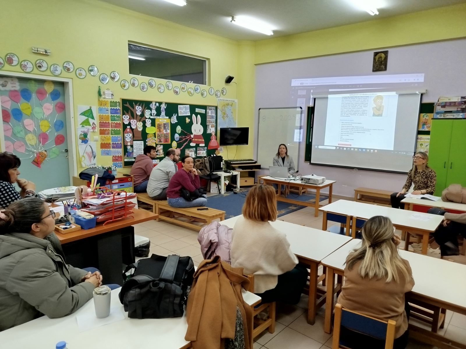 Σεμινάριο Α' βοηθειών στο 33ο Νηπιαγωγείο Λάρισας - larissanet.gr