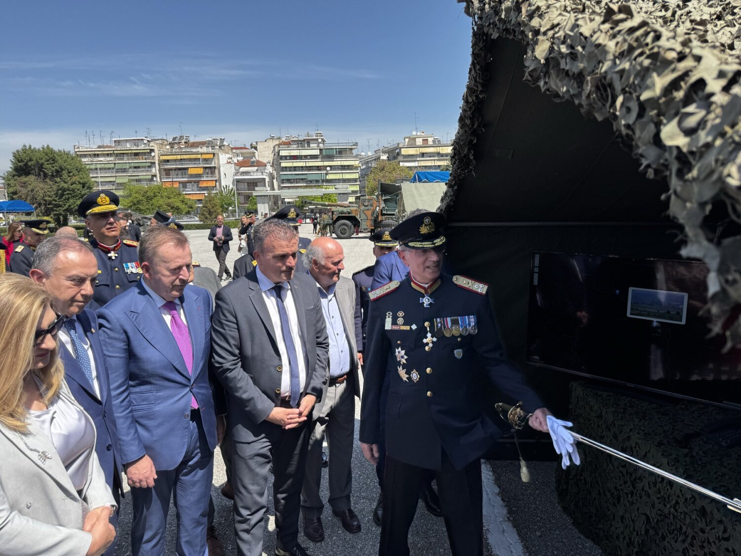 Κόκκαλης στον εορτασμό του Αγίου Γεωργίου στην 1η Στρατιά: Οι Ένοπλες ...