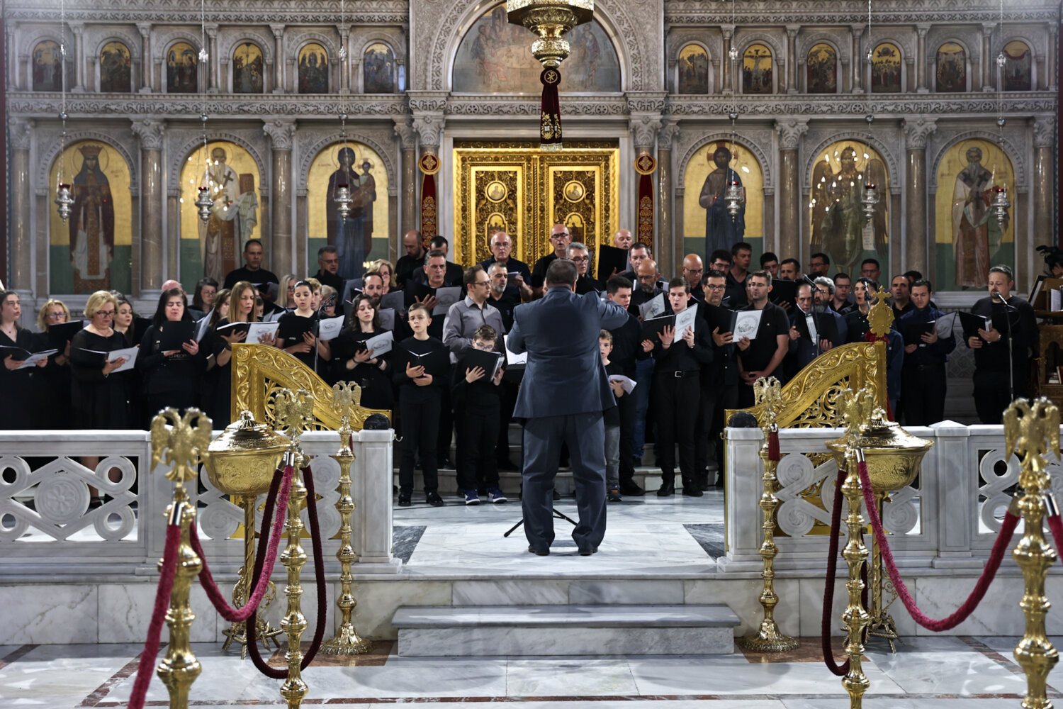 Πρεμιέρα για το τρίτο φεστιβάλ χορωδιών Βυζαντινής Μουσικής Λάρισας ...