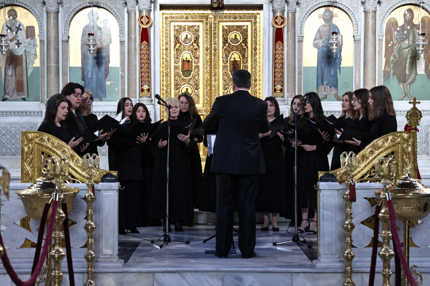 Ολοκληρώθηκε το τρίτο φεστιβάλ χορωδιών Βυζαντινής Μουσικής Λάρισας ...